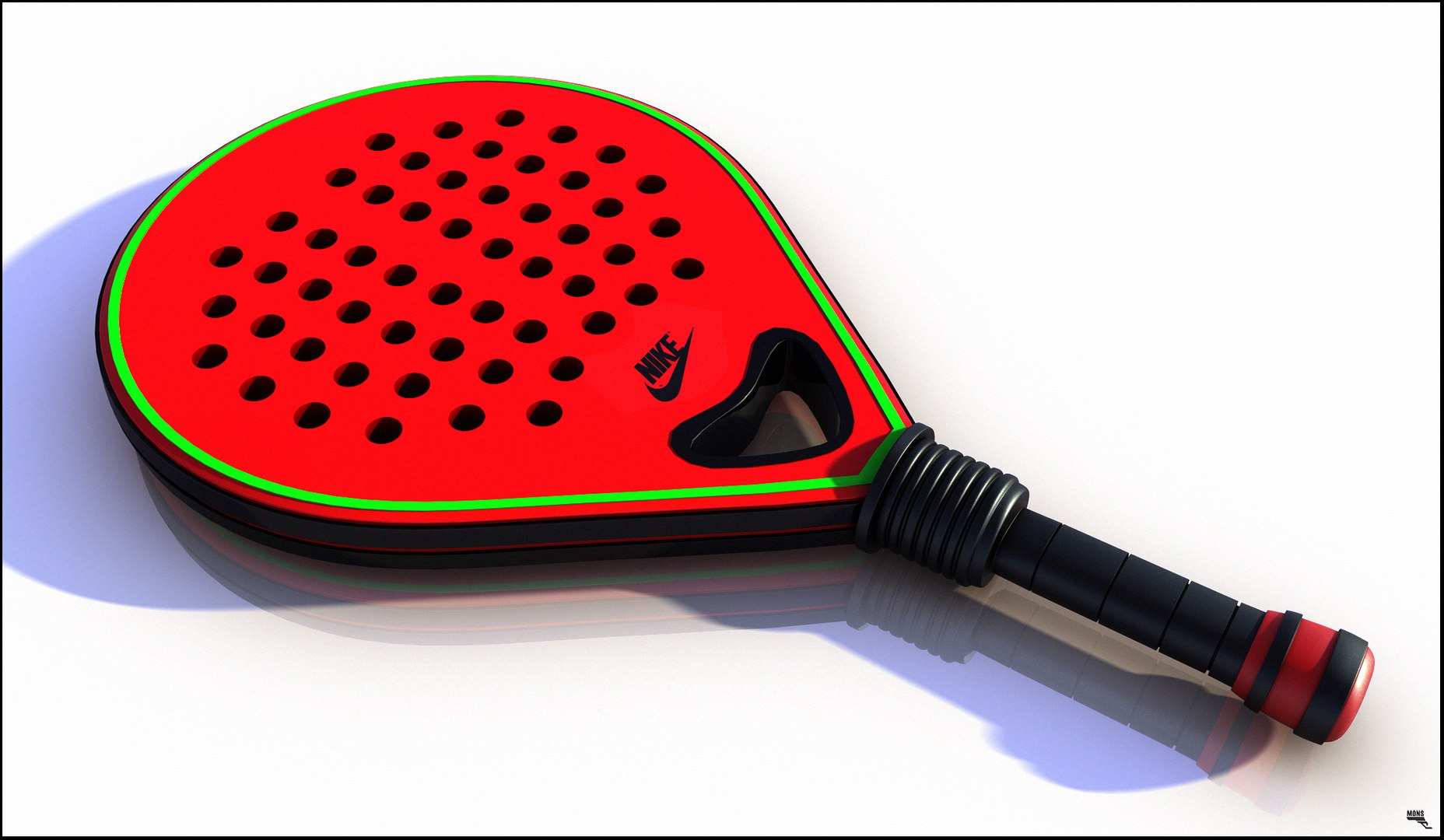 P Paddle Racket 3D Model - TurboSquid 1177874