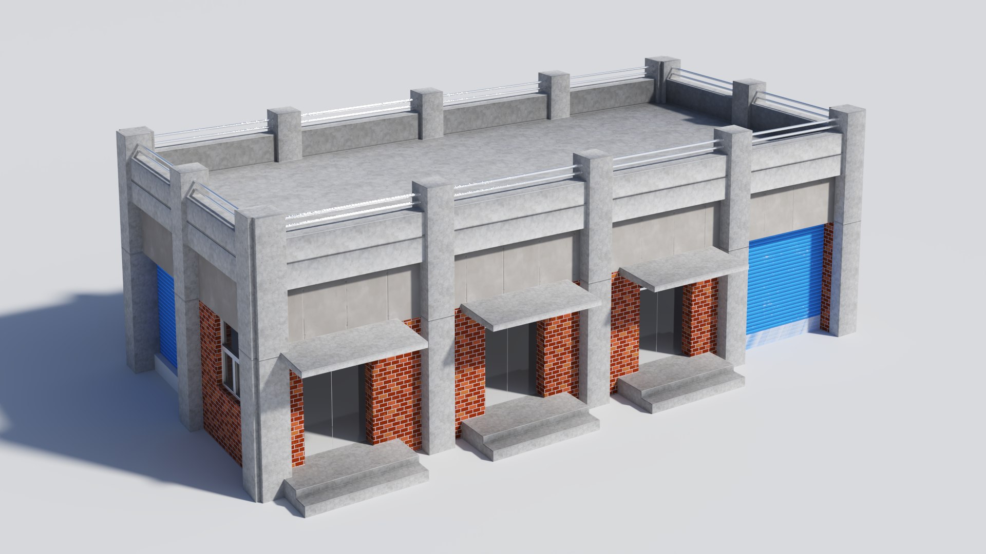3D Water Treatment Mixing Tank Control Room Model - TurboSquid 2411006