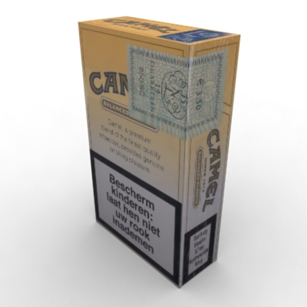 camel orange 3d model