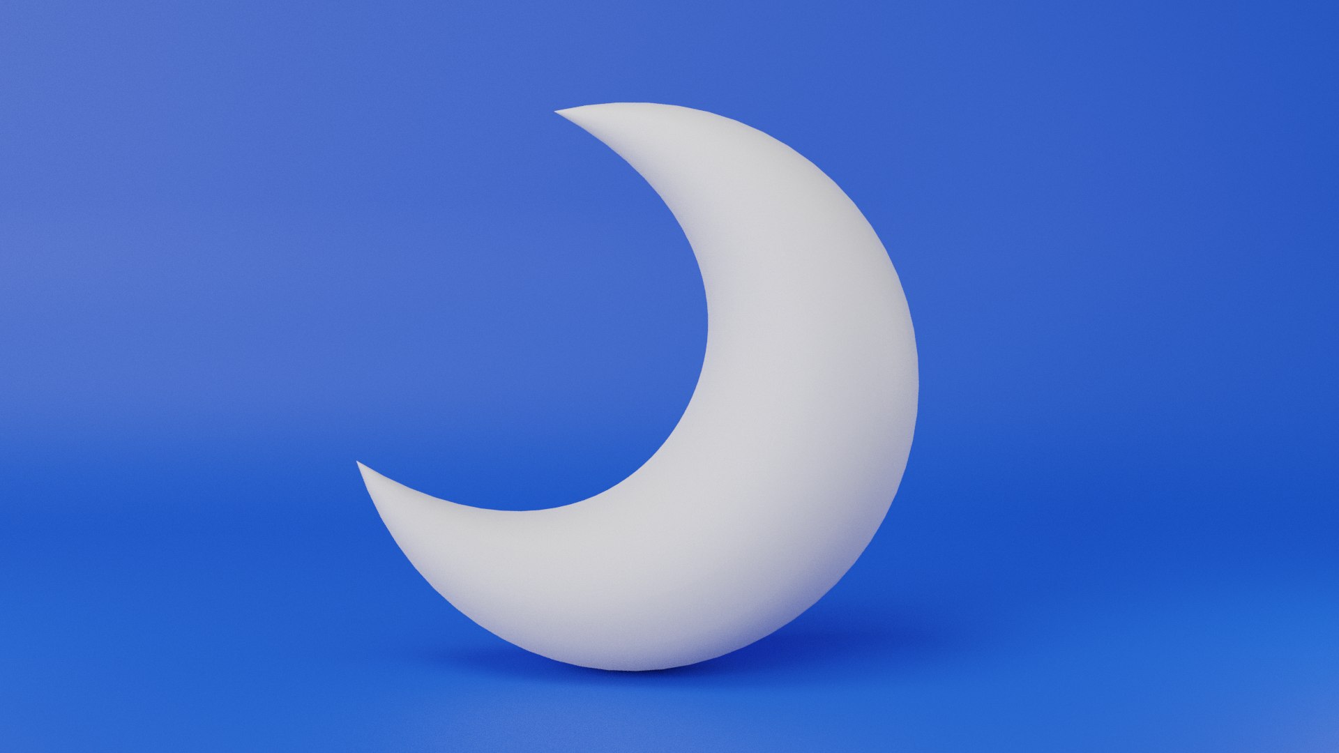 3D Crescent Moon - TurboSquid 2087710