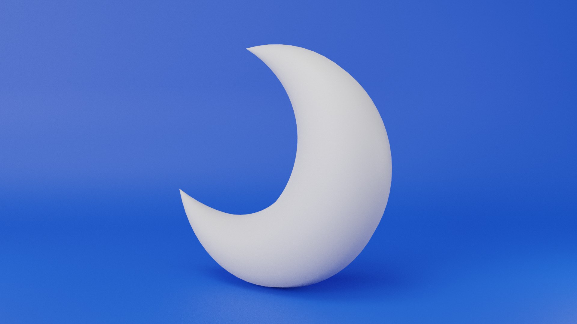 3D Crescent Moon - TurboSquid 2087710
