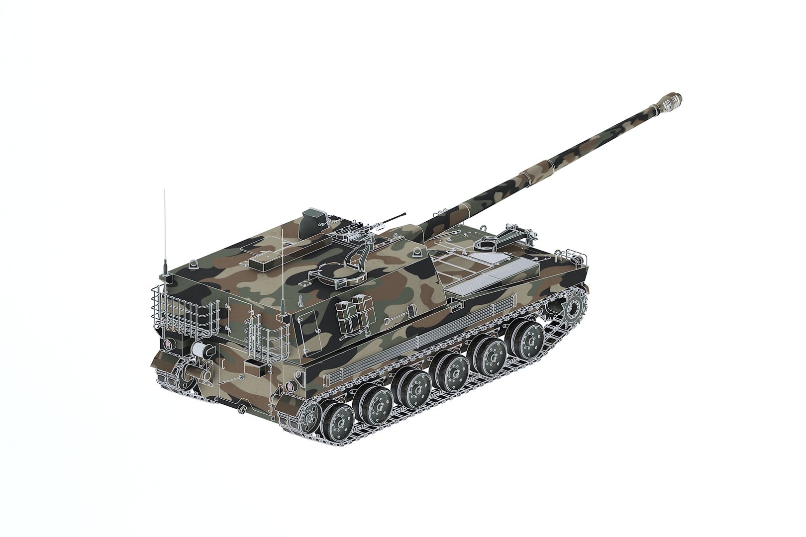 3D model military-tank-k9 - TurboSquid 2009389