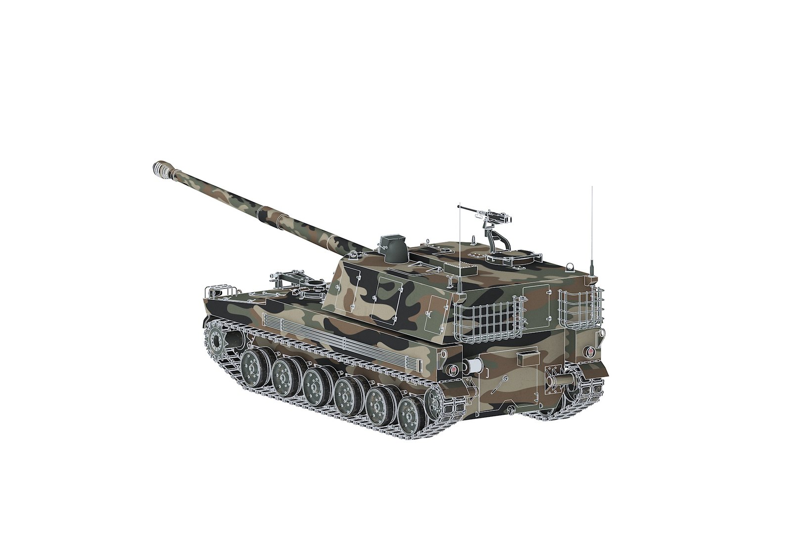 3D model military-tank-k9 - TurboSquid 2009389