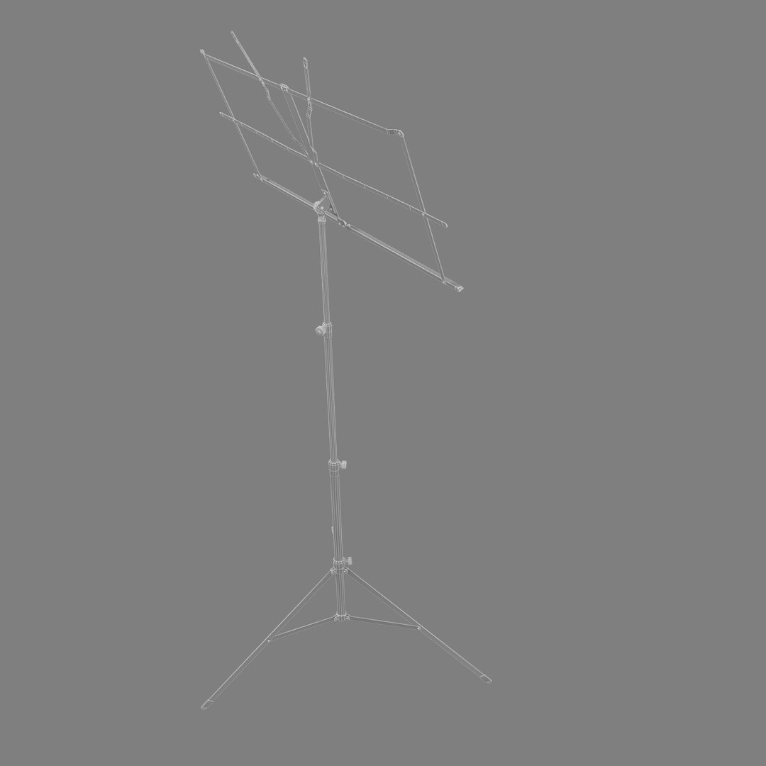 3d Model Music Stand
