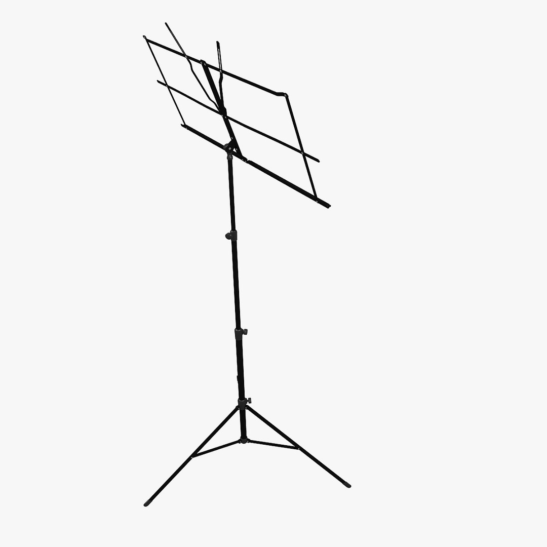 3d Model Music Stand