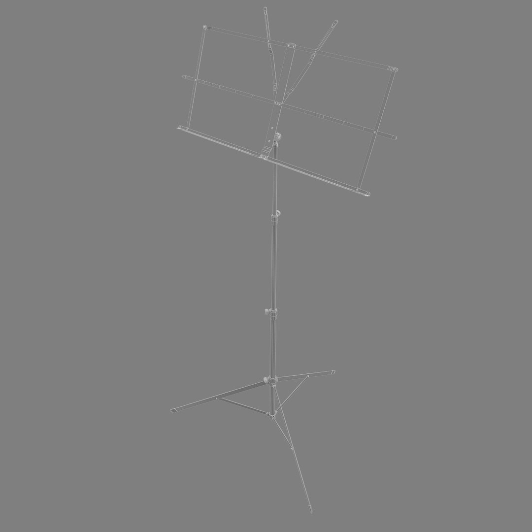 3d Model Music Stand