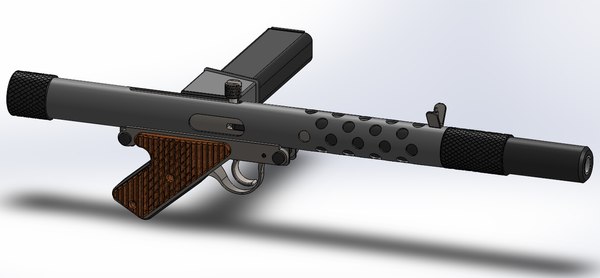 Skirmisher, 오픈 볼트 SMG 3D 모델 - TurboSquid 1334235