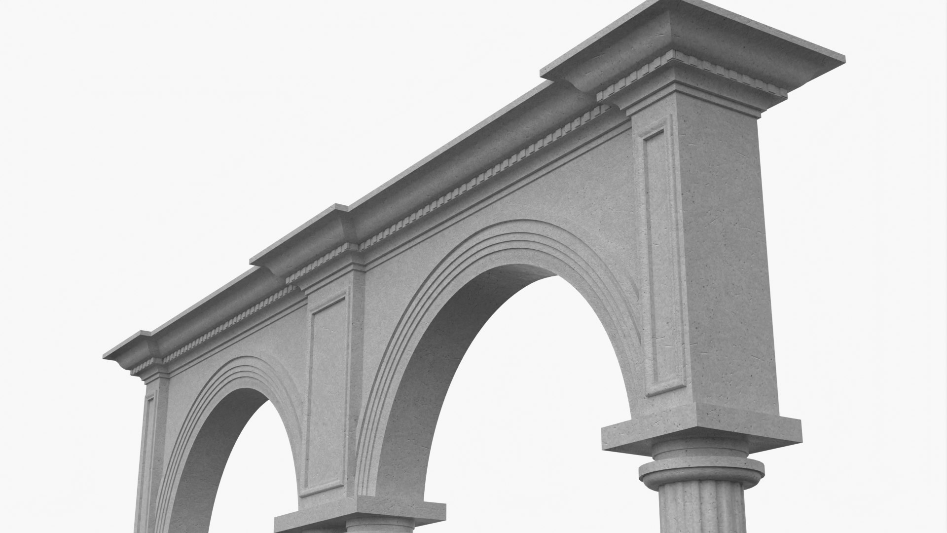 Twin Arch 015 Model - TurboSquid 2102249