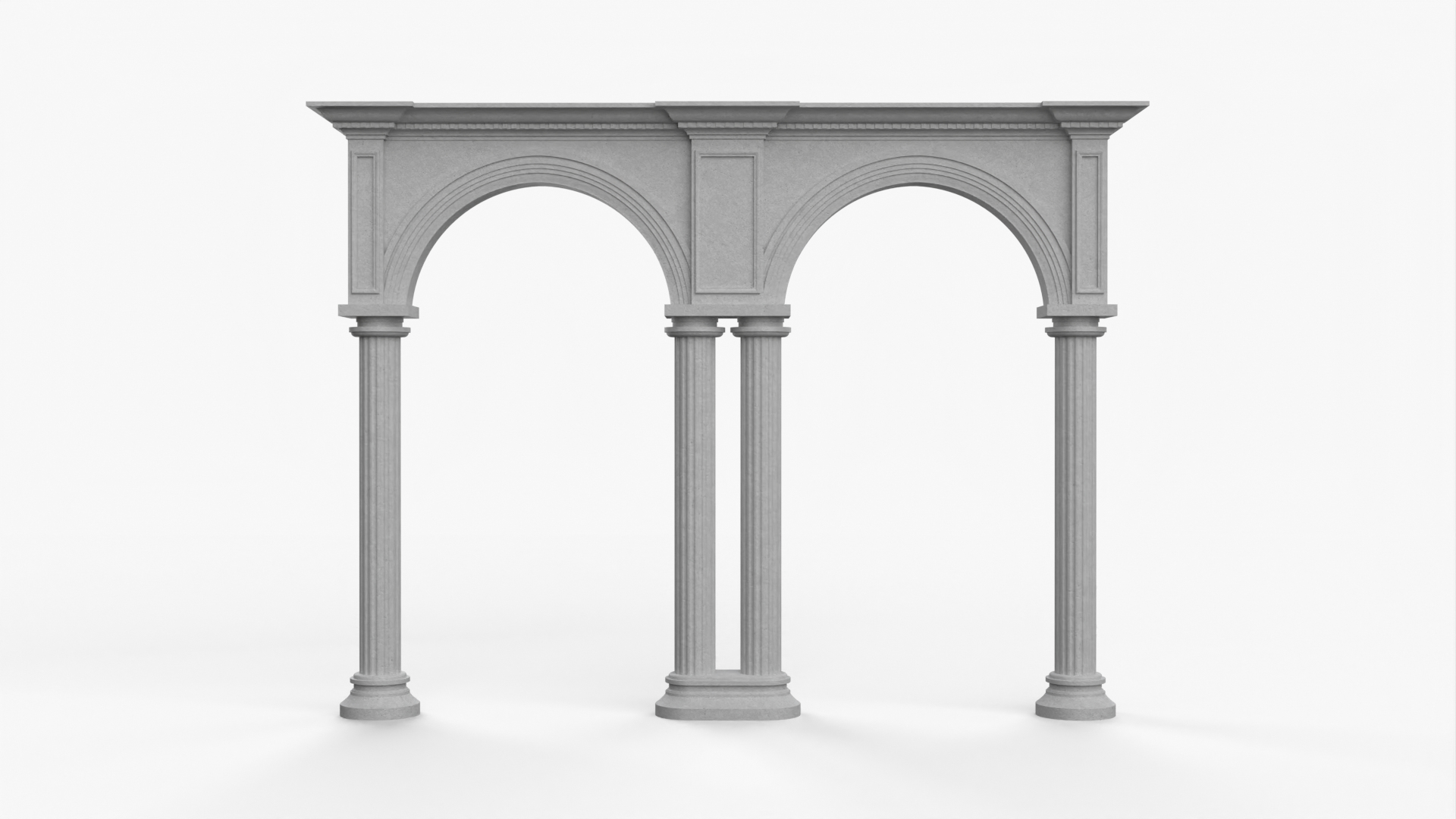 Twin Arch 015 Model - TurboSquid 2102249