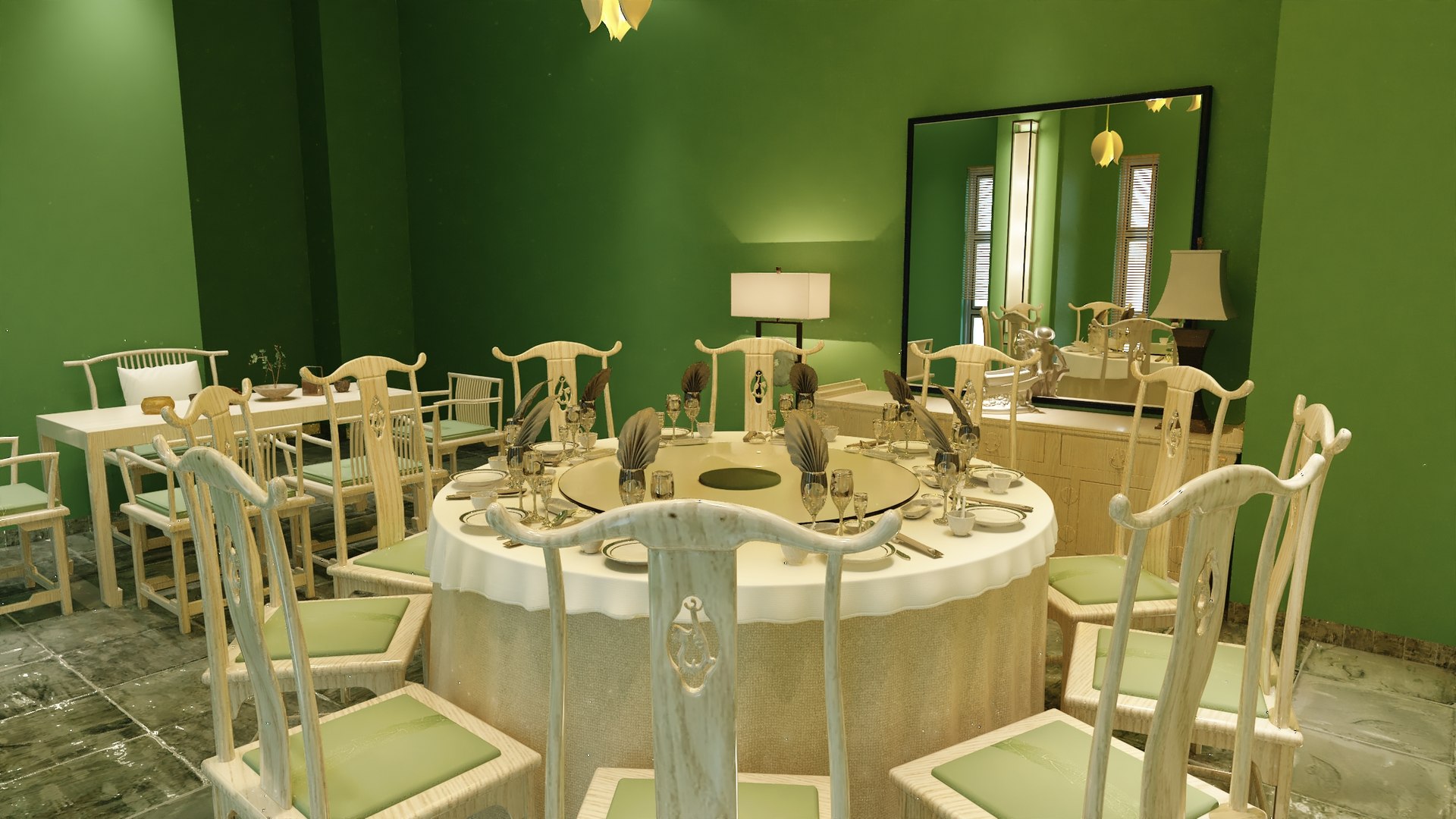 Restaurant Boutique Model - TurboSquid 1665700