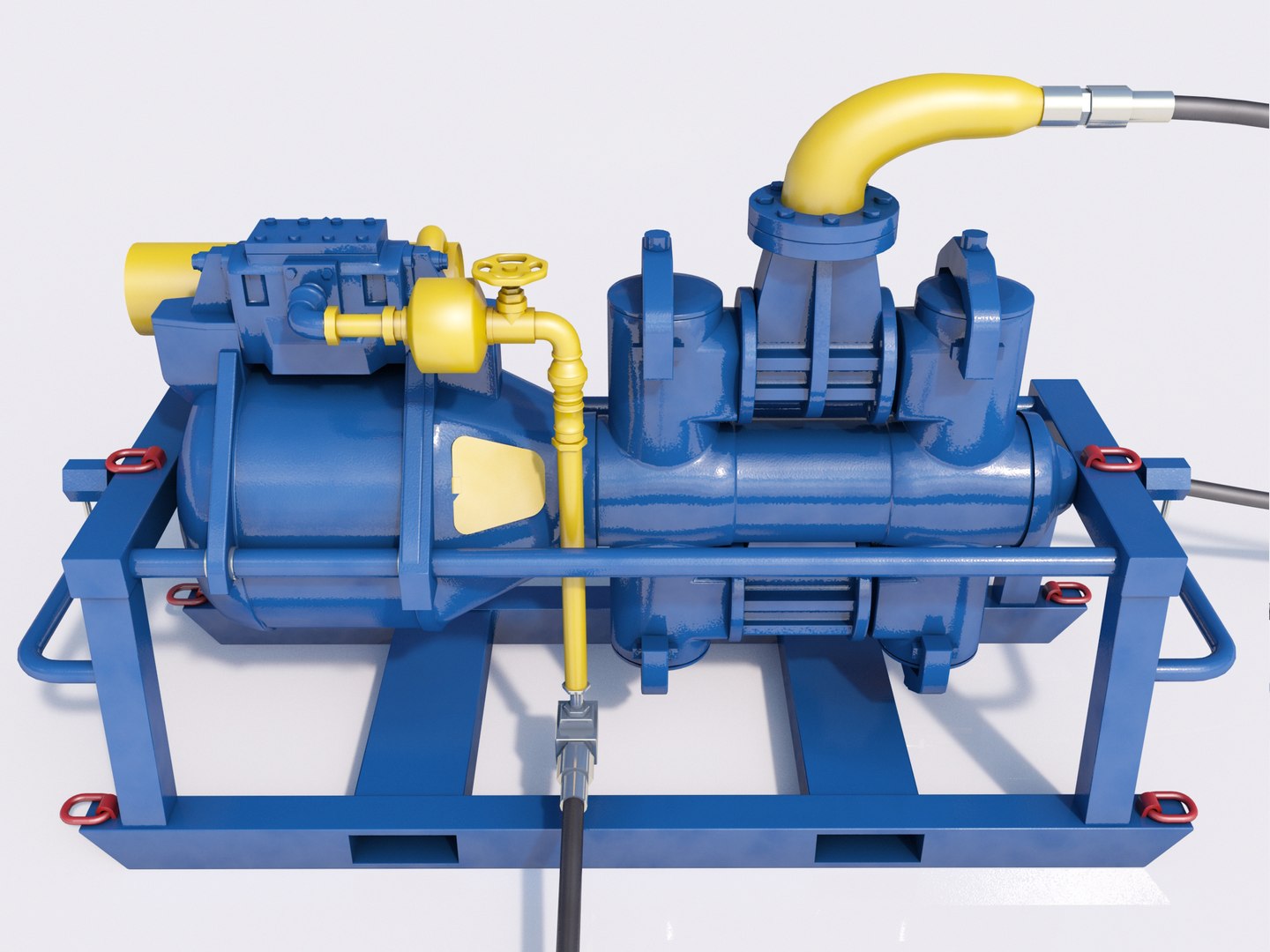 3d Model Mining Pump