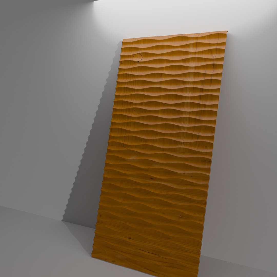 Wave Pattern 3D 3D Model - TurboSquid 2224392