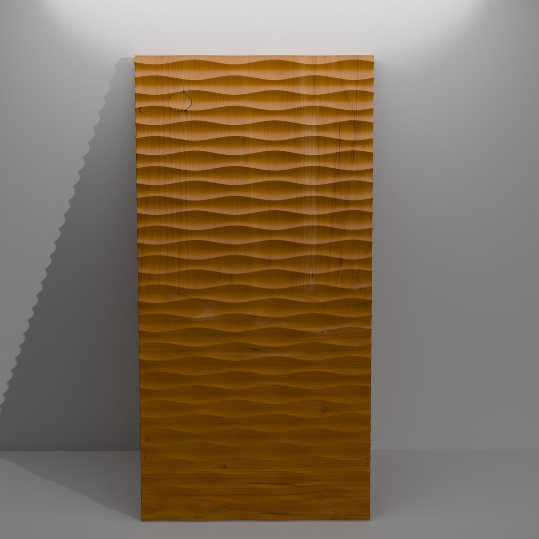 Wave Pattern 3D 3D Model - TurboSquid 2224392