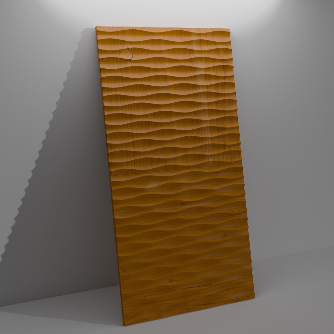 Wave Pattern 3D 3D Model - TurboSquid 2224392