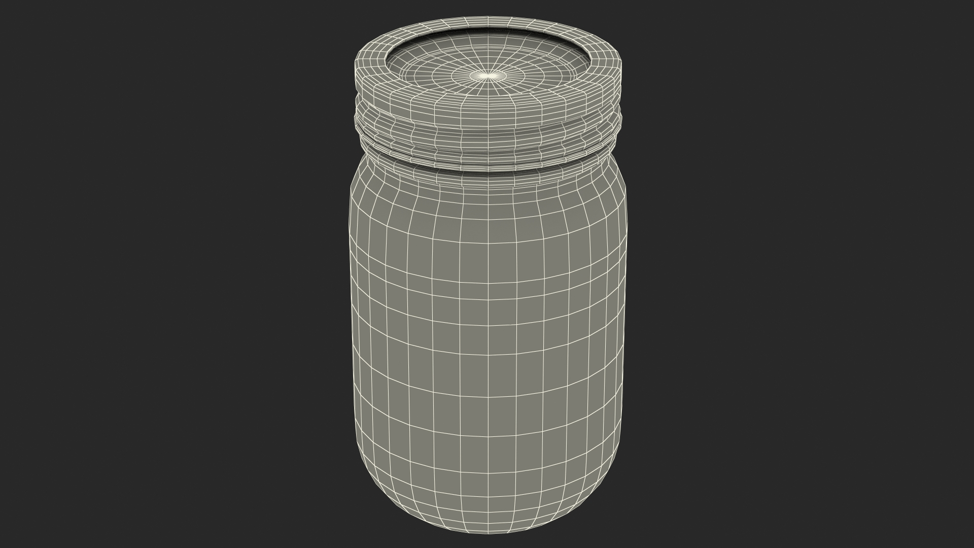 Glass Jar Jam 3D Model - TurboSquid 1683448