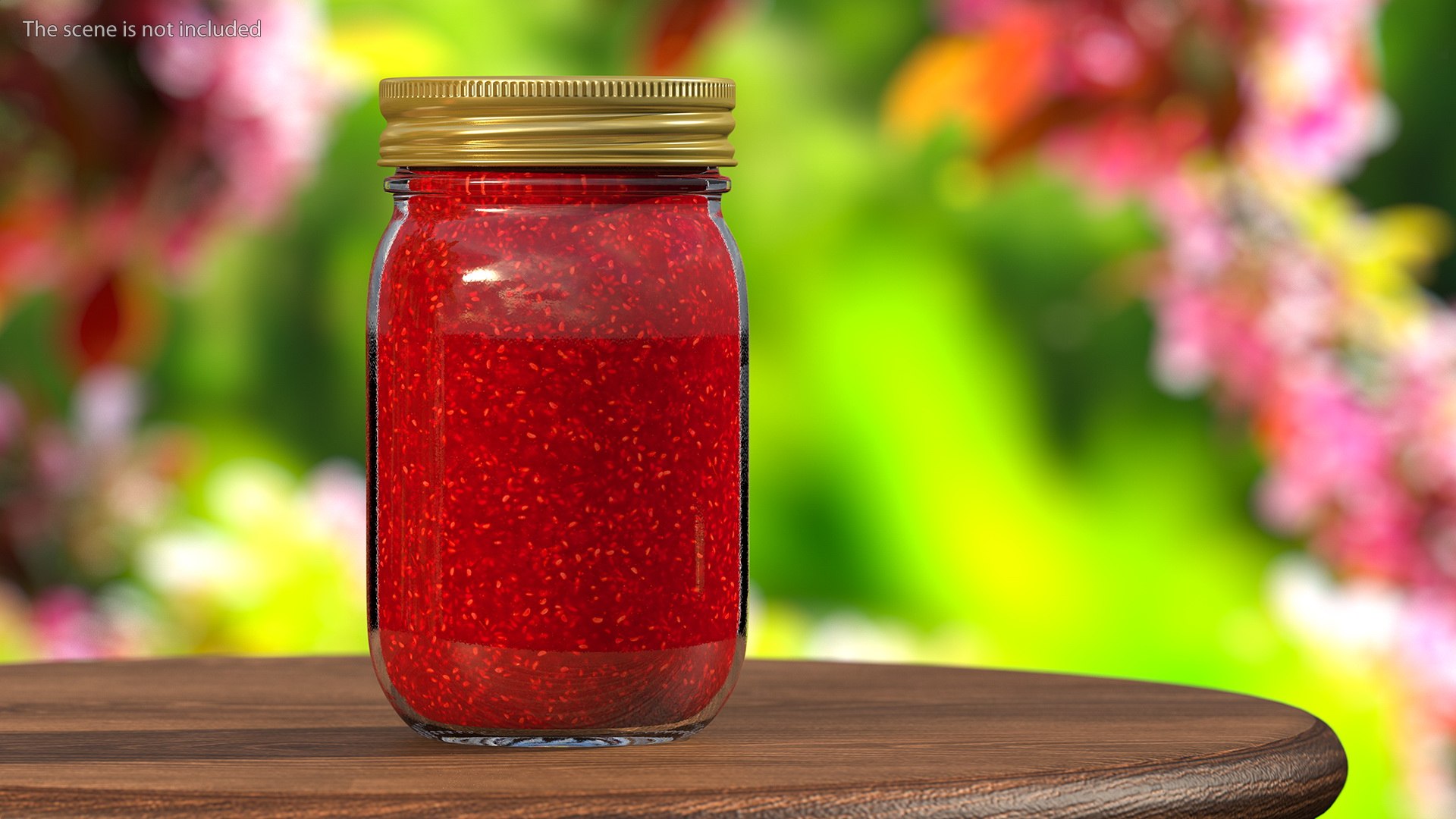 Glass Jar Jam 3D Model - TurboSquid 1683448