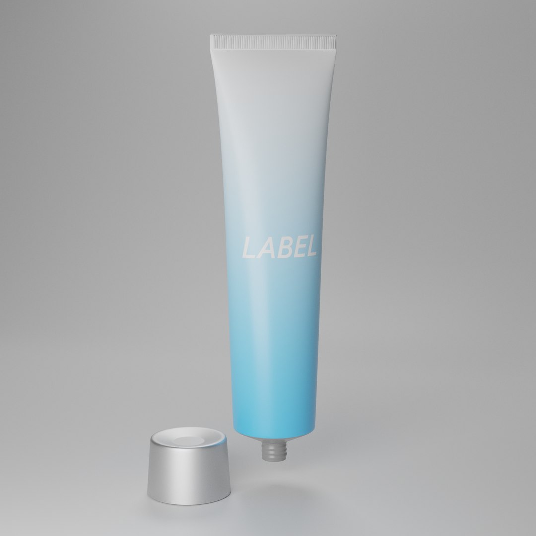 3D Toothpaste Tube 150g Model - TurboSquid 1635602