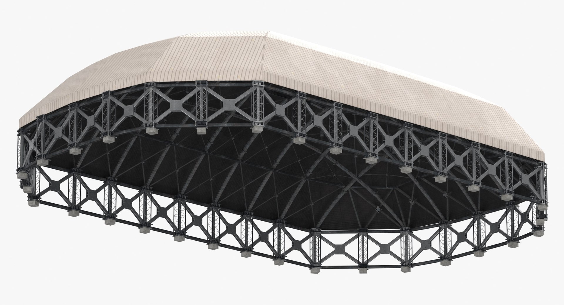 3D Arena Roof 01 - TurboSquid 1588193