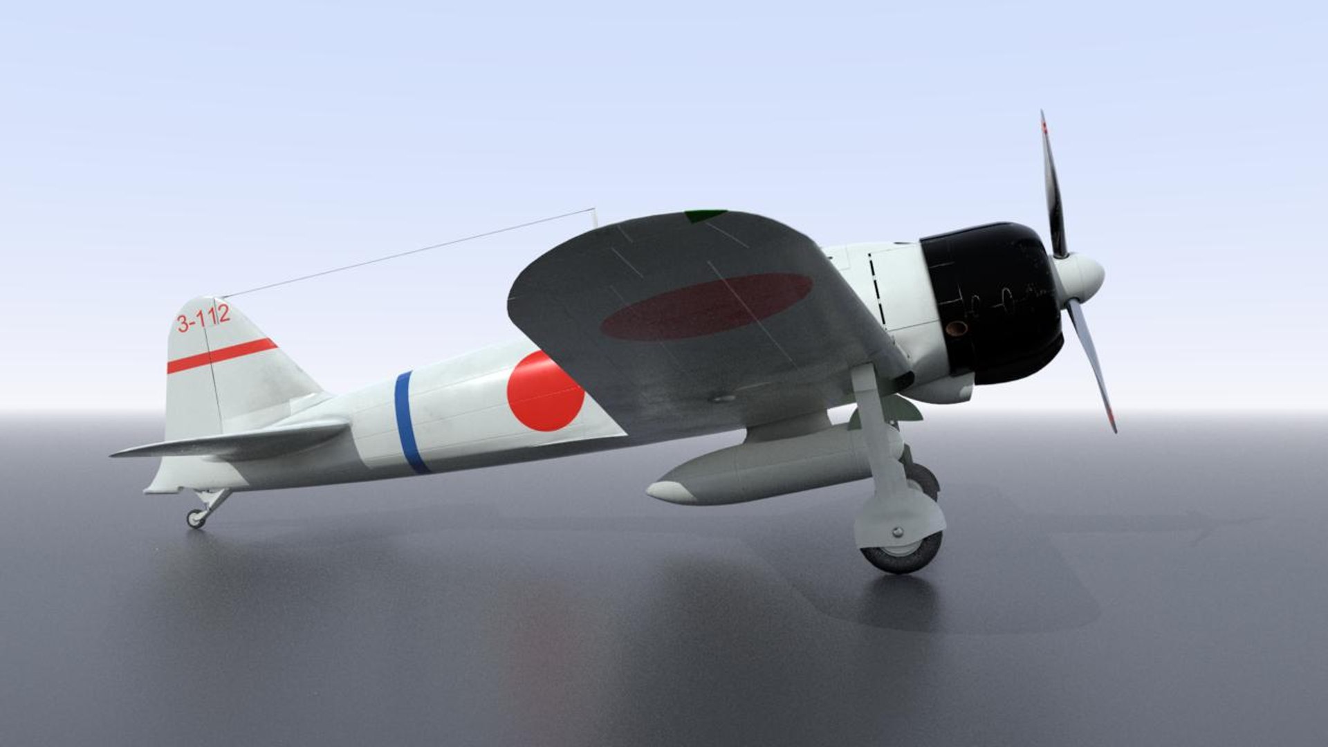 Historical airplane aircraft type0 3D model - TurboSquid 1642291