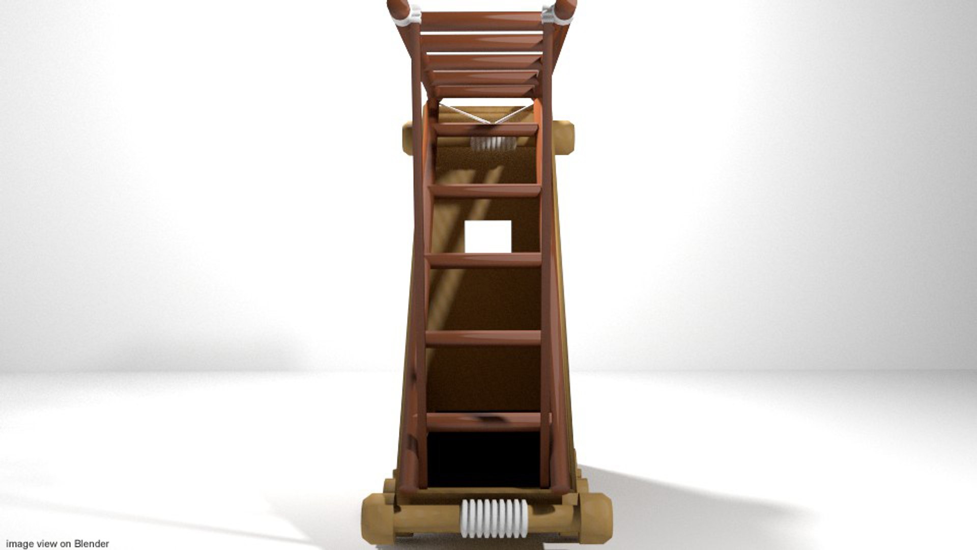 Siege Medieval Ladder 3d Obj