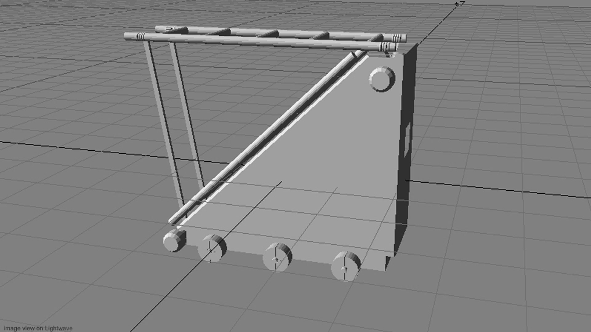 Siege Medieval Ladder 3d Obj