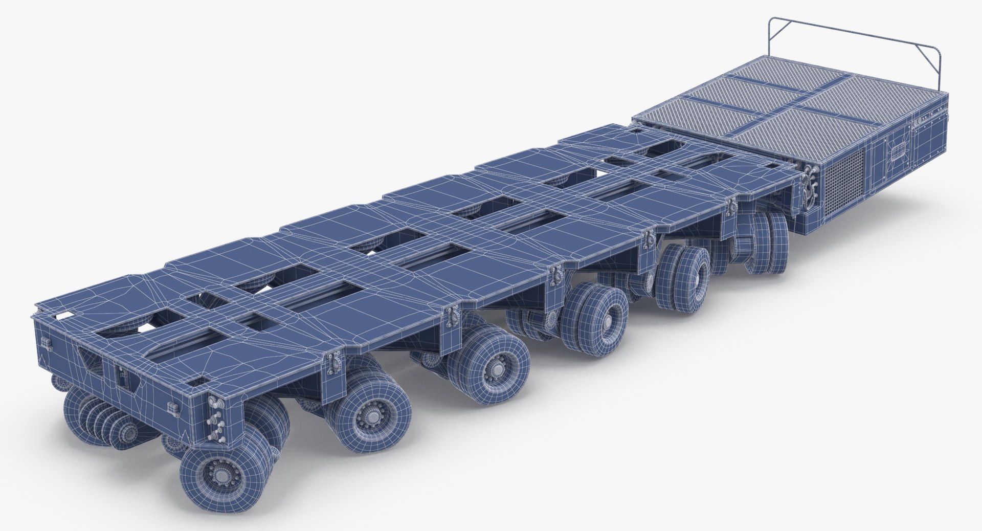 3D Model 6 Axle Lines Modular - TurboSquid 1652237