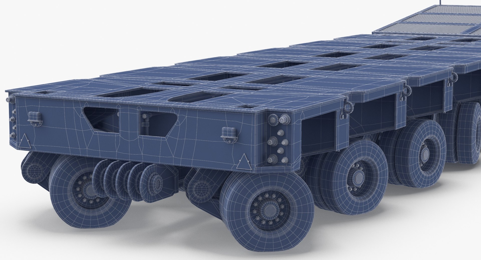 3D Model 6 Axle Lines Modular - TurboSquid 1652237