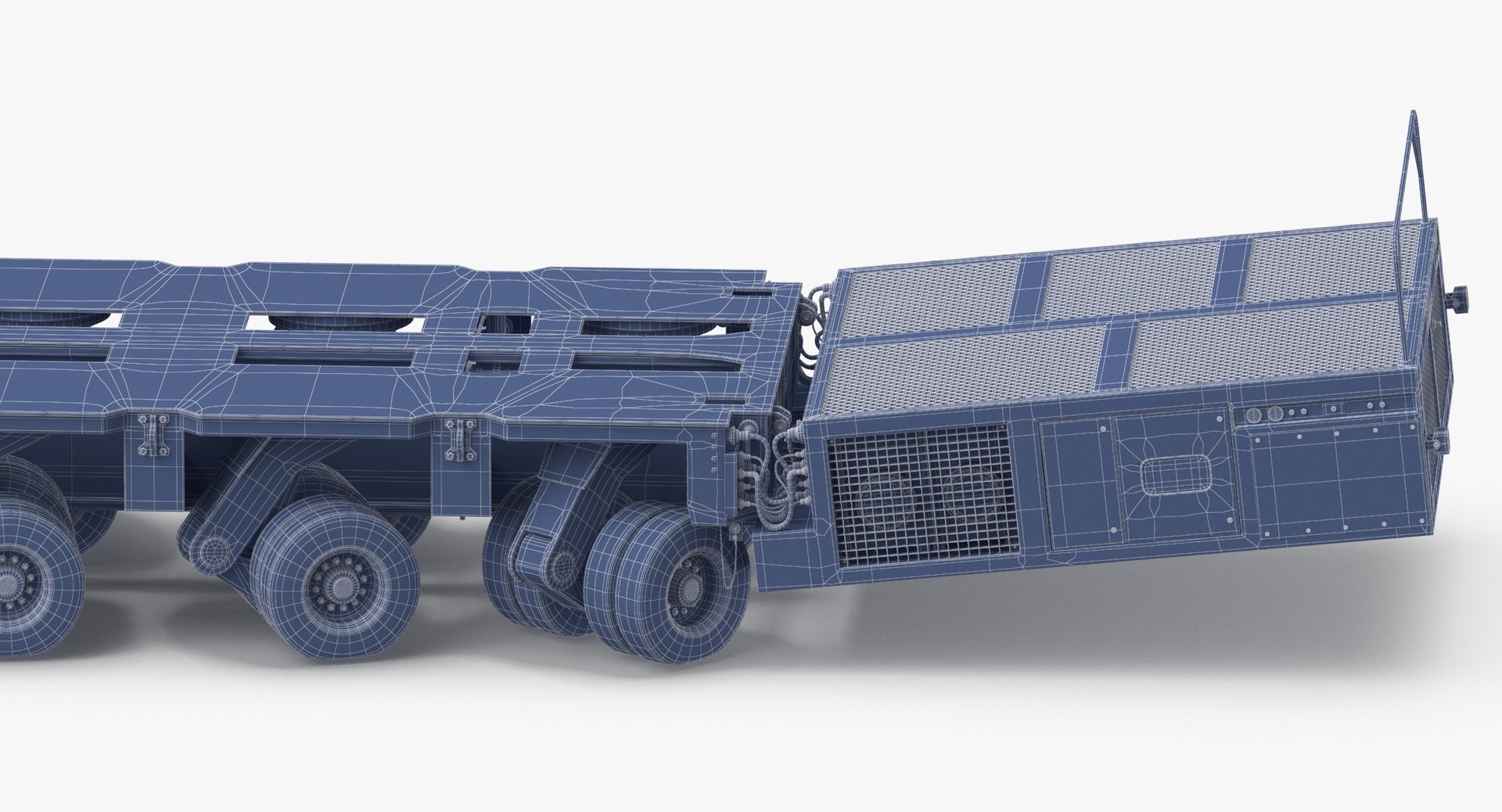 3D Model 6 Axle Lines Modular - TurboSquid 1652237