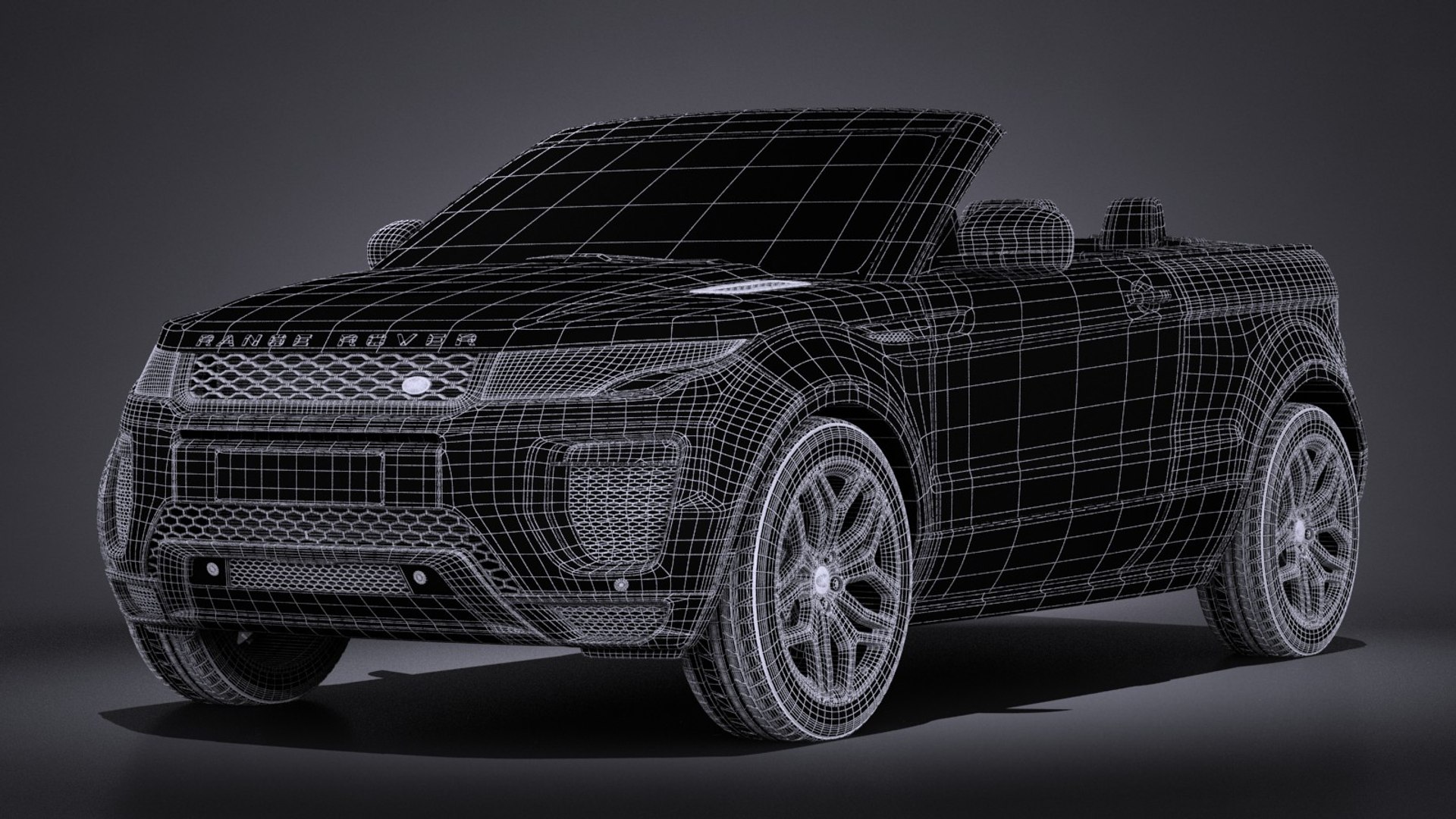 3d Model Land Rover Range