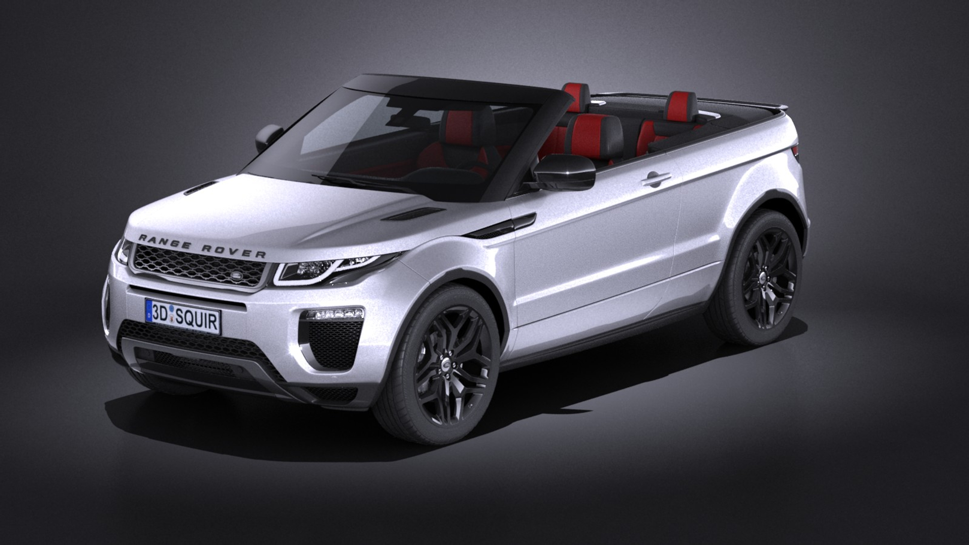 3d Model Land Rover Range