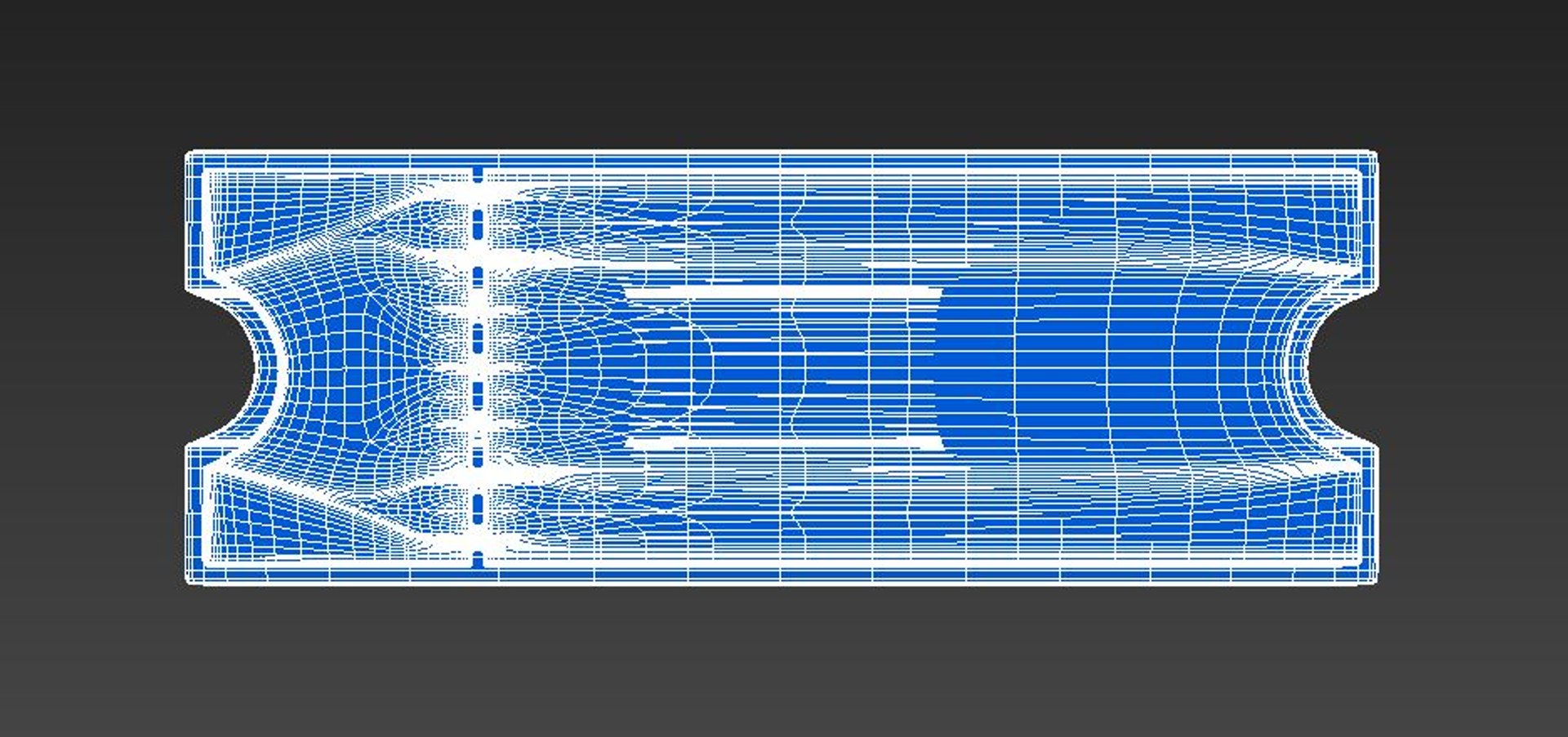 Ticket Paper 3D Model - TurboSquid 1905382