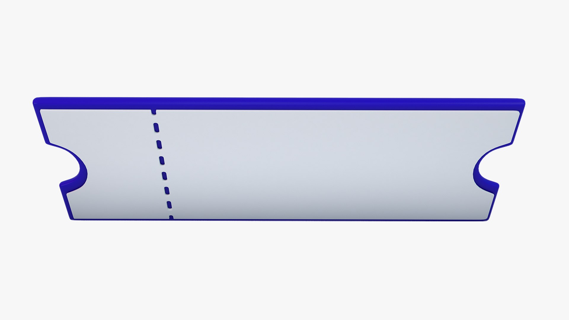 Ticket Paper 3D Model - TurboSquid 1905382