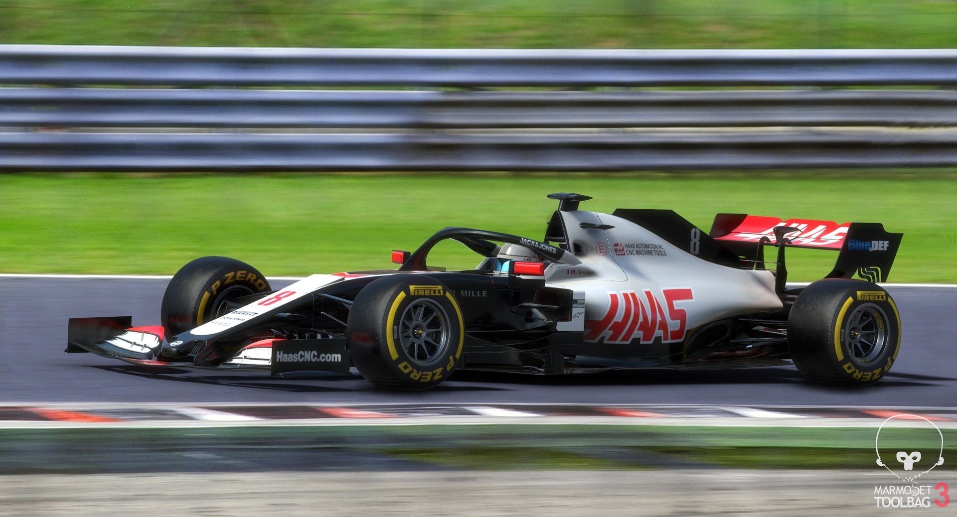 Haas f1 team formula 1 model - TurboSquid 1525381