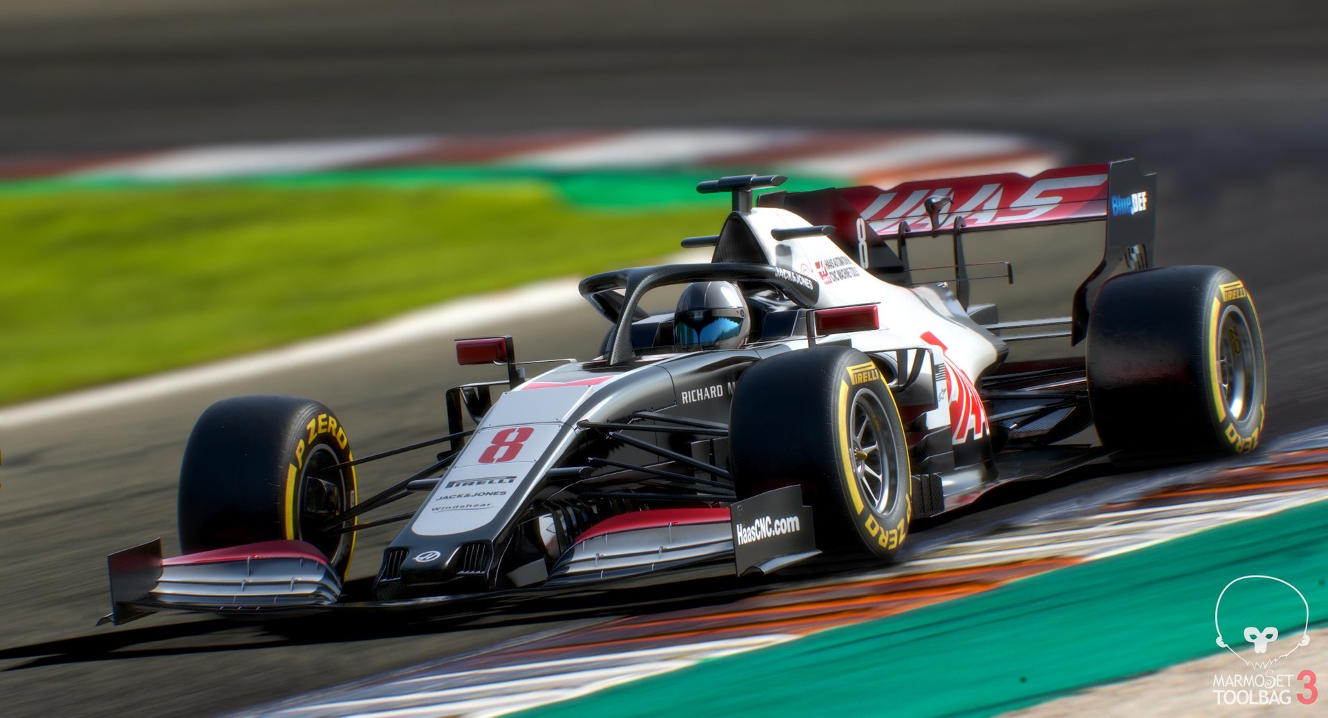 Haas f1 team formula 1 model - TurboSquid 1525381