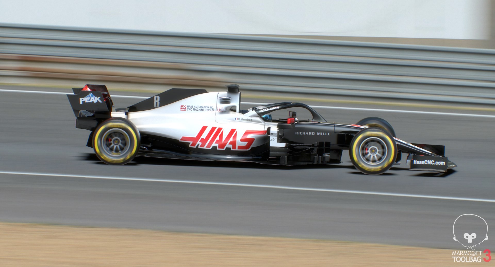 Haas f1 team formula 1 model - TurboSquid 1525381