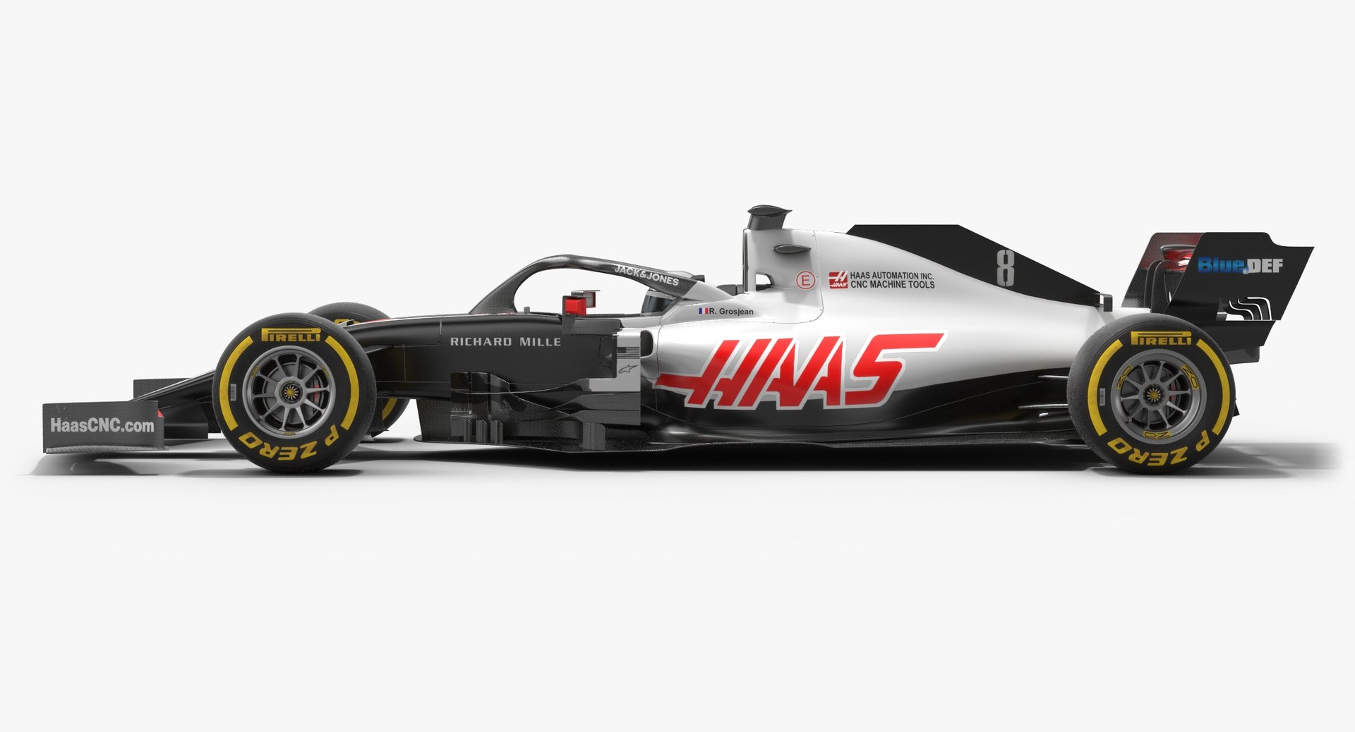 Haas f1 team formula 1 model - TurboSquid 1525381