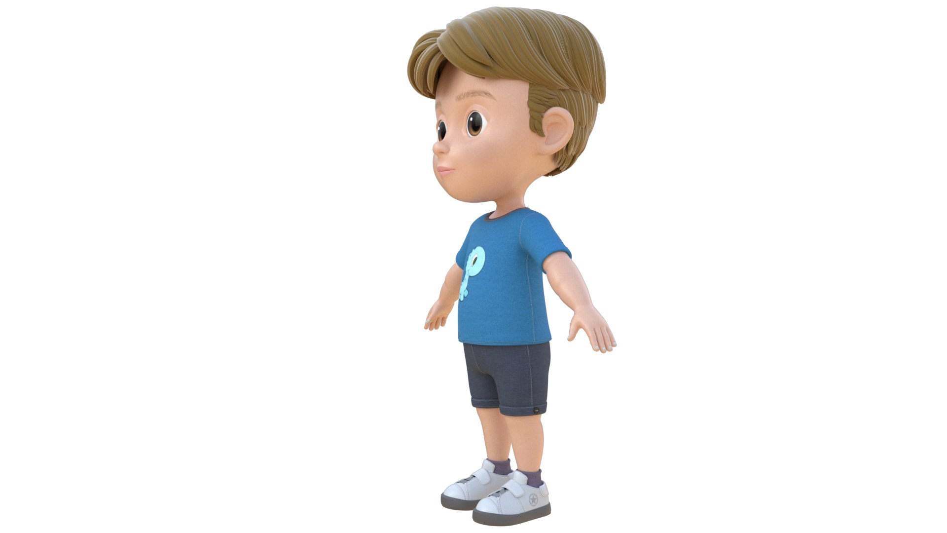 Julian Cartoon Character Model 3D Model - TurboSquid 1915041