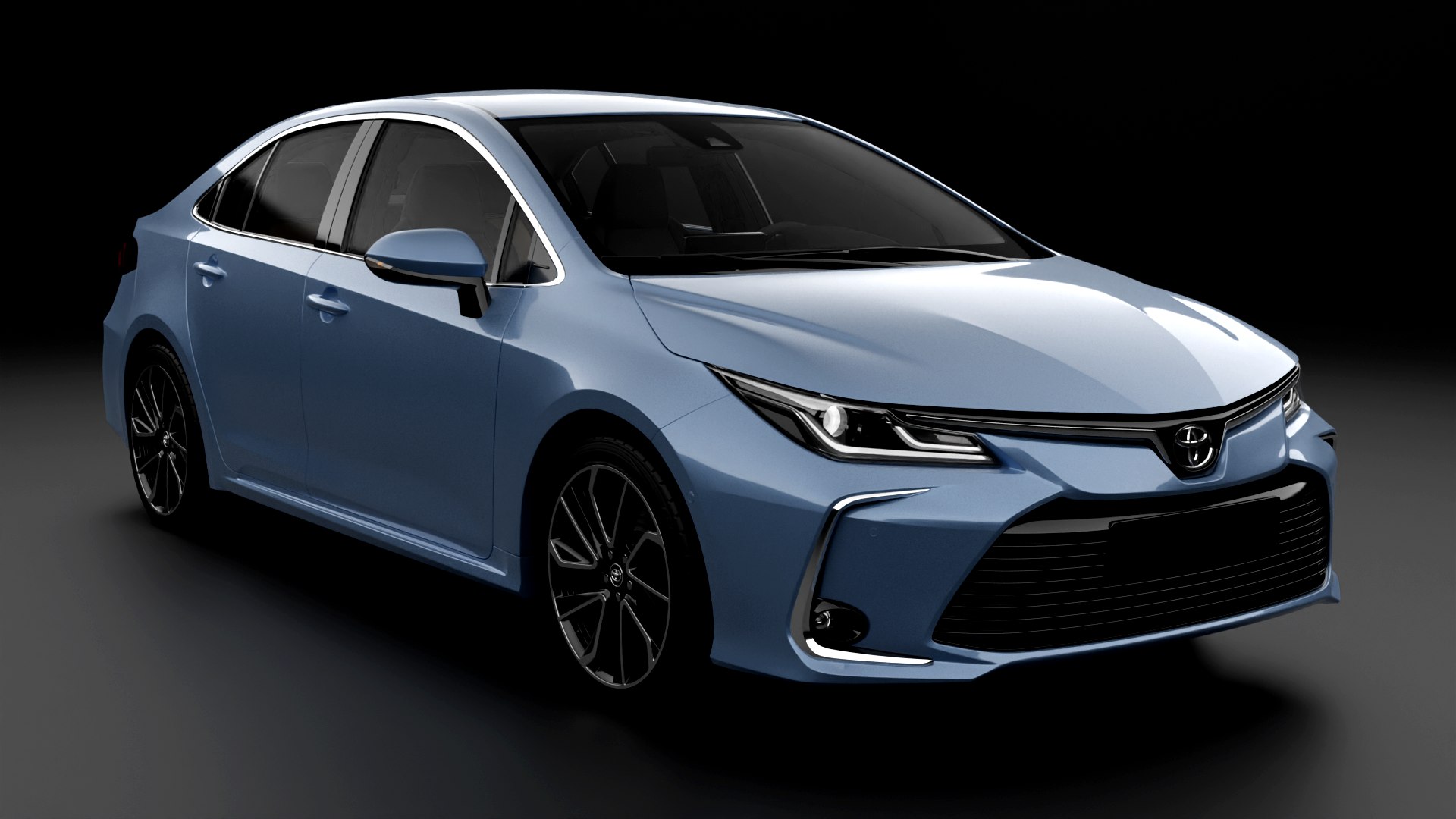Toyota Corolla 2022 3D model - TurboSquid 2045770