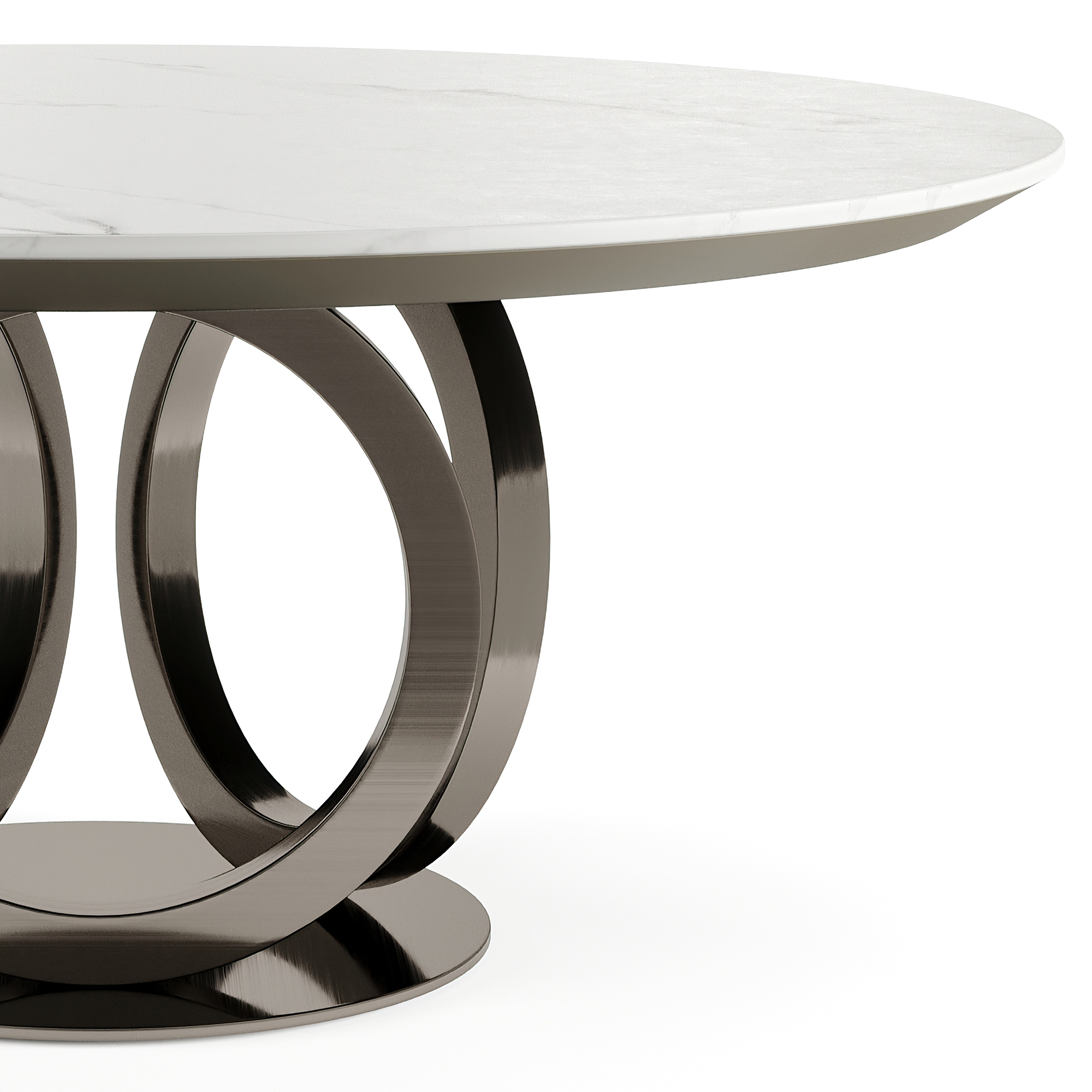 FENDI CASA GALILEO MARBLE DINING TABLE 3D model - TurboSquid 1875519
