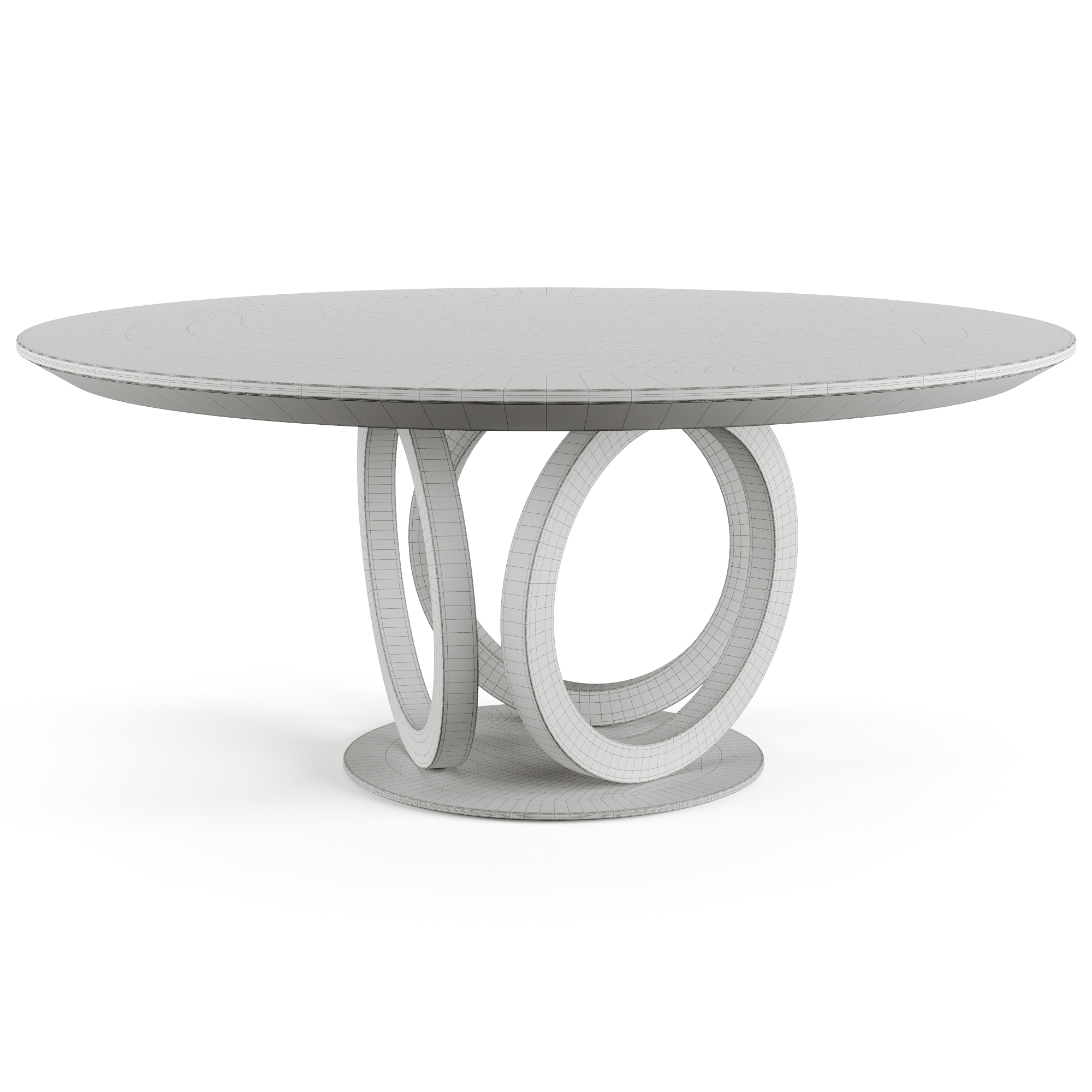 FENDI CASA GALILEO MARBLE DINING TABLE 3D model - TurboSquid 1875519