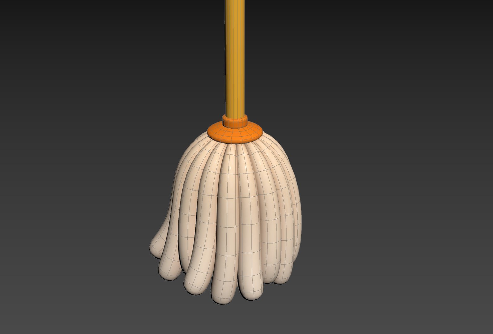 Cartoon Mop 3D Model - TurboSquid 2253455