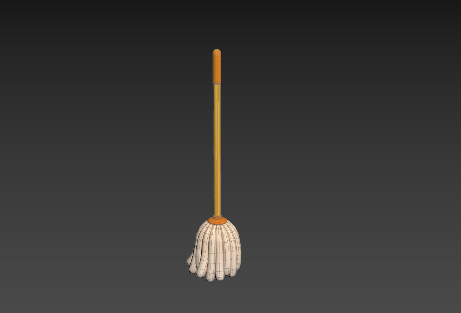 Cartoon Mop 3D Model - TurboSquid 2253455