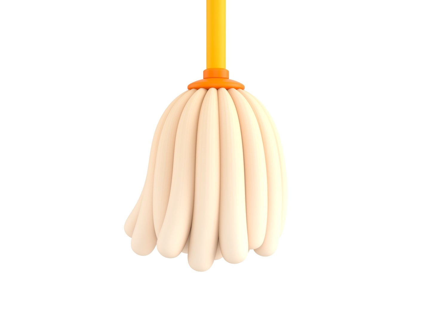 Cartoon Mop 3D Model - TurboSquid 2253455
