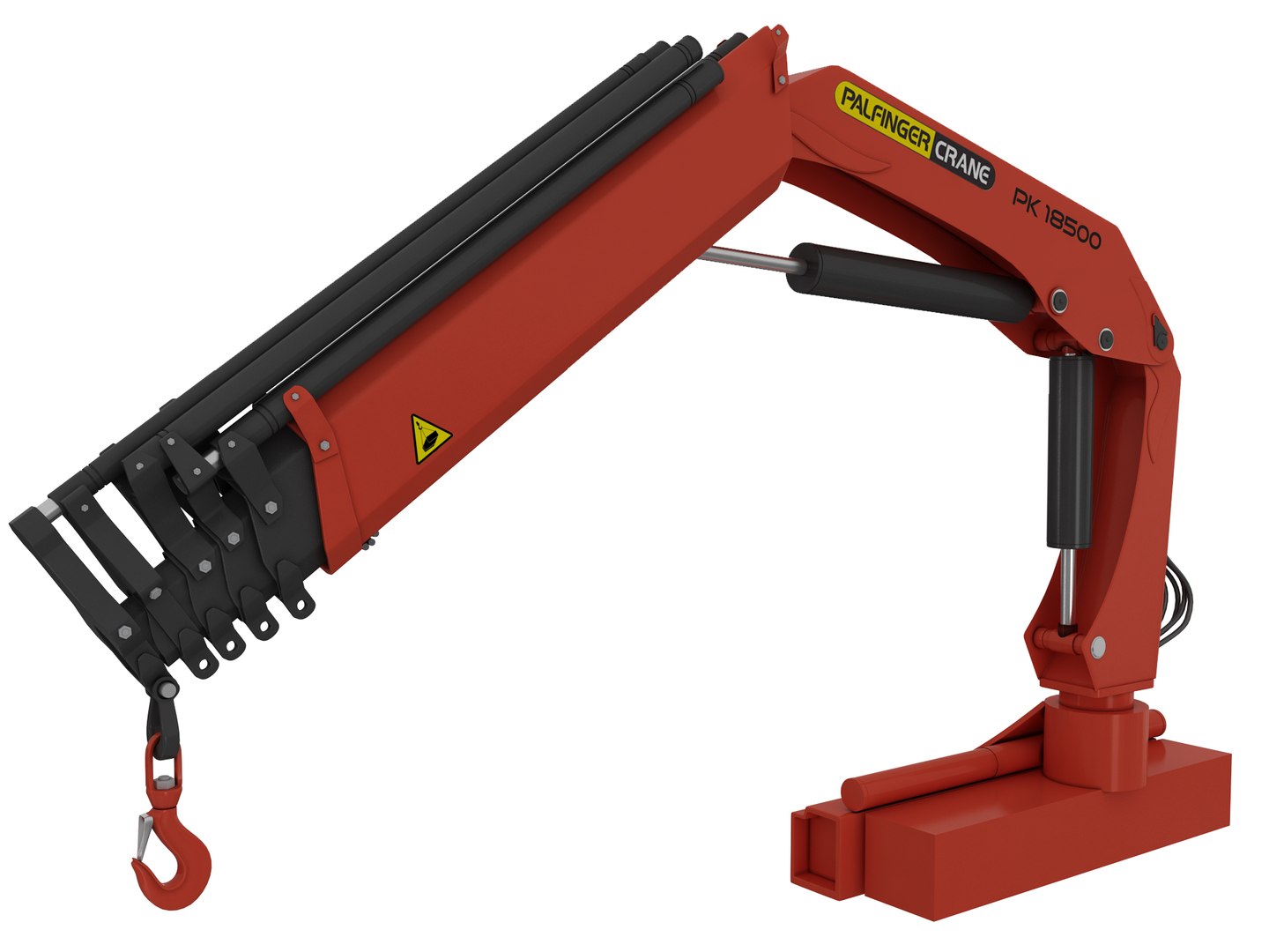 Loader Crane 3D Model - TurboSquid 2192809
