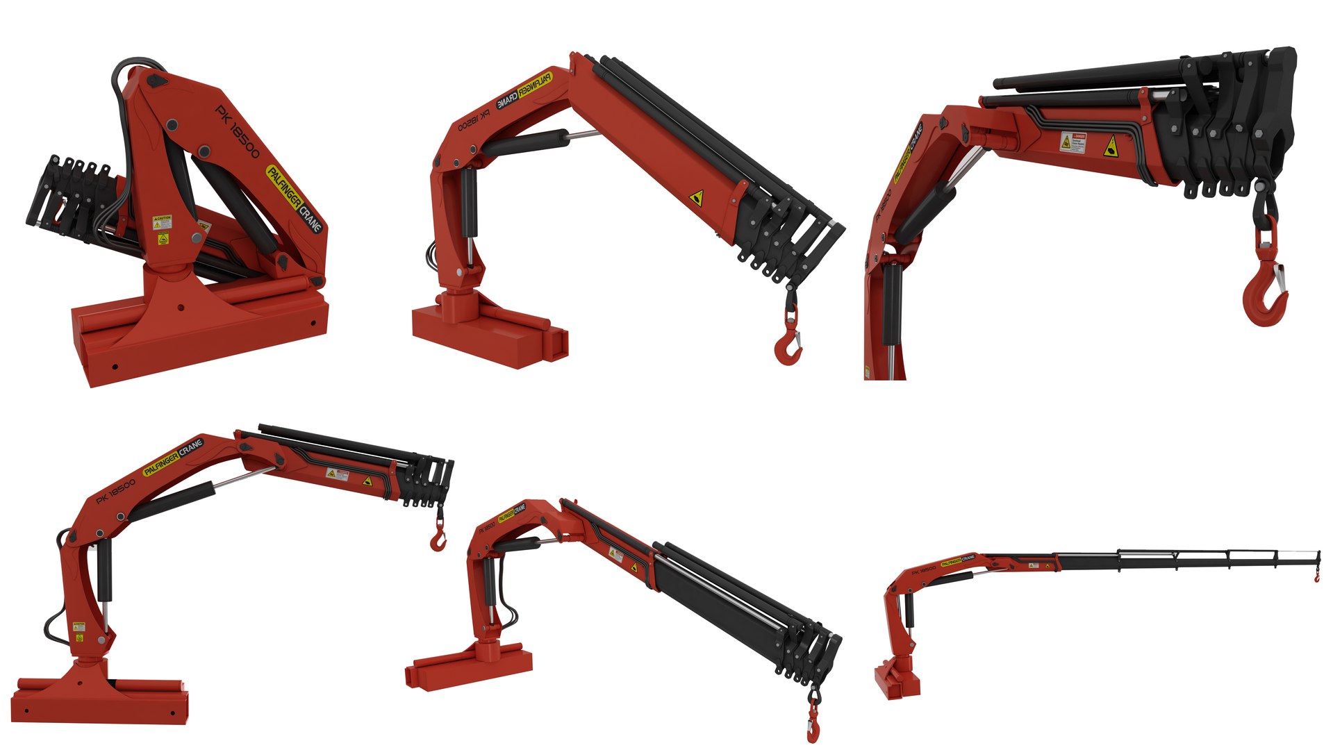Loader Crane 3D Model - TurboSquid 2192809