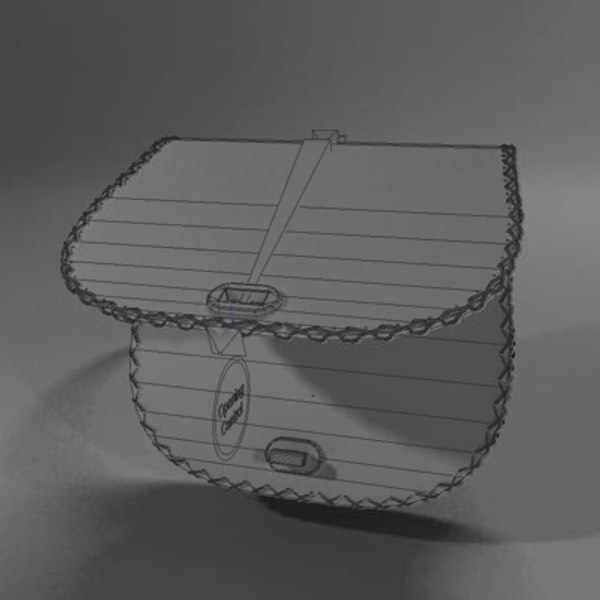 bag 3d model