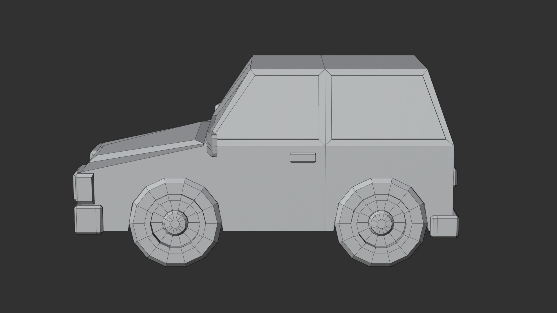 3D Cartoon Low Poly Car 01 - Hatchback - TurboSquid 2239227