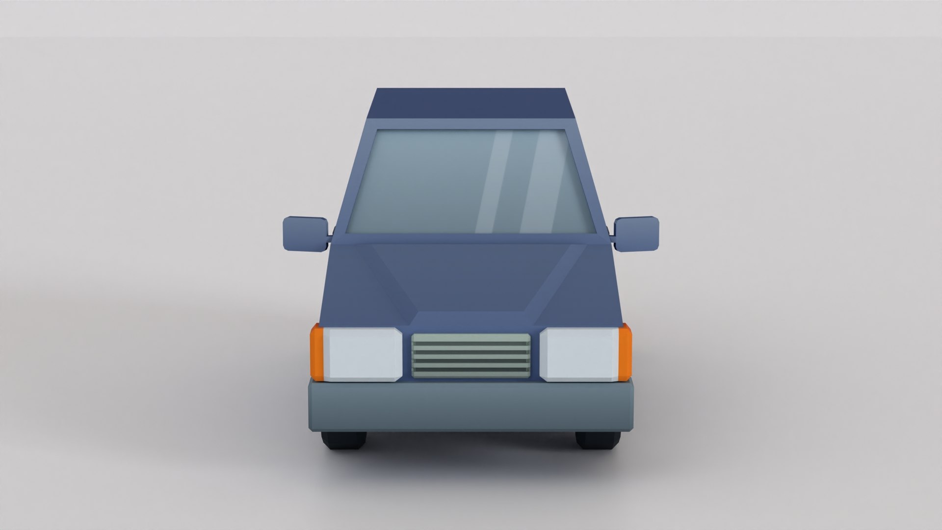 3D Cartoon Low Poly Car 01 - Hatchback - TurboSquid 2239227