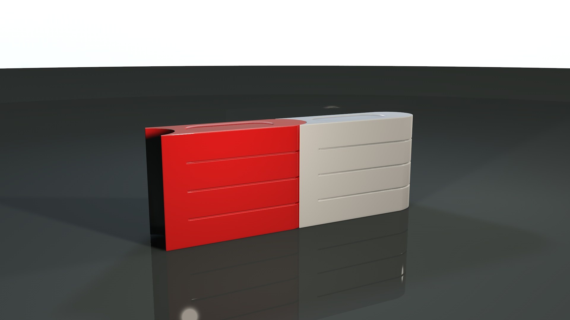 3D Tecpro Barrier Model - TurboSquid 1758455