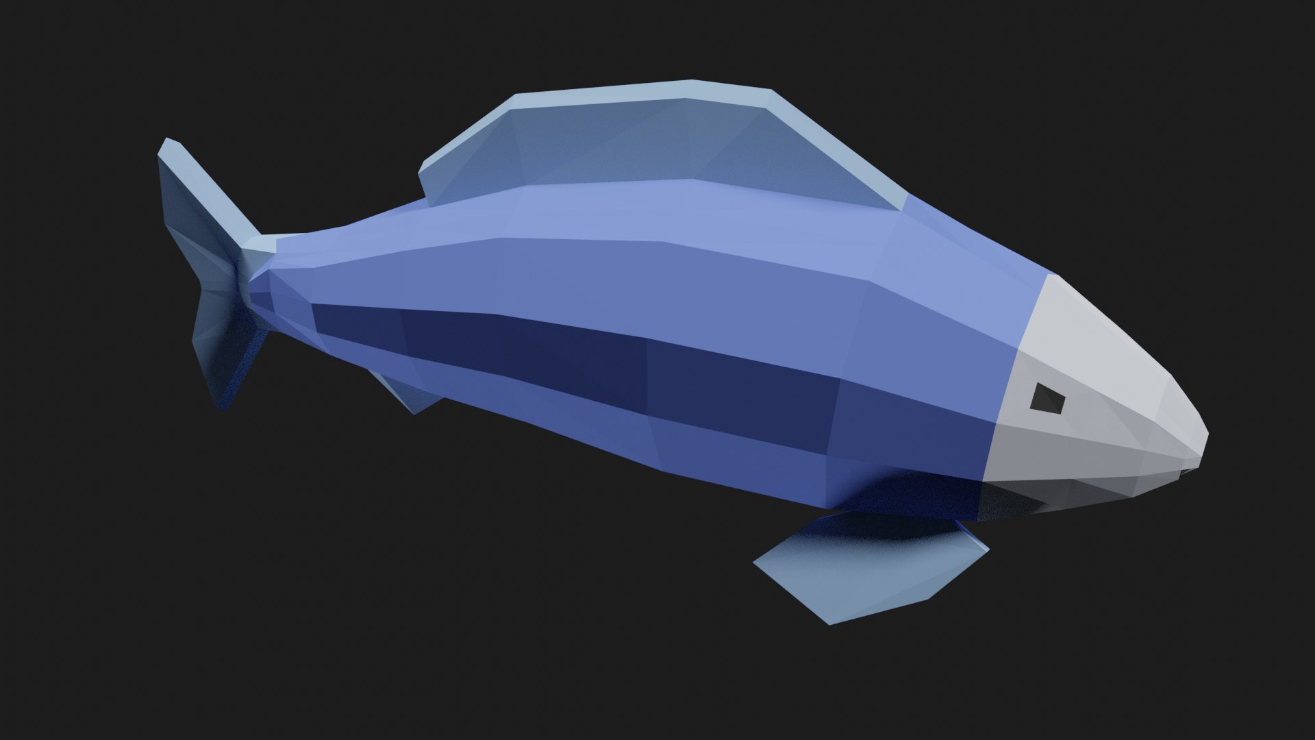 3D Lowpoly Fish - TurboSquid 1733425